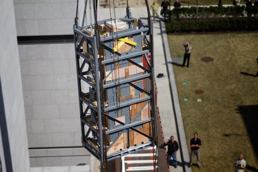 Through The Roof, MFA Welcomes New Statue | WBUR News