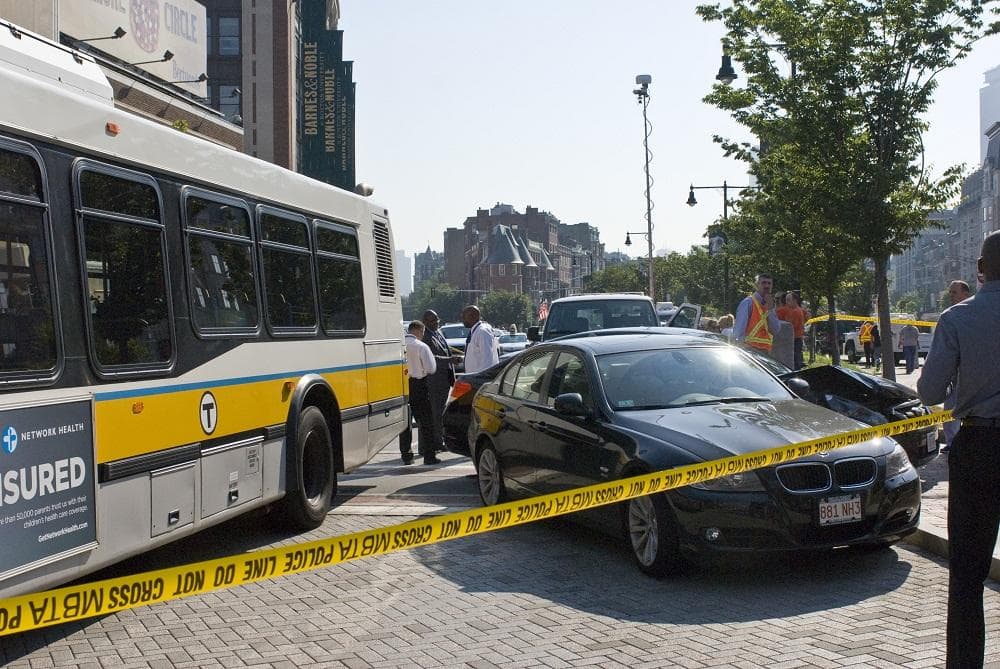 Traffic Officer Hit By MBTA Bus In Kenmore Square | WBUR News