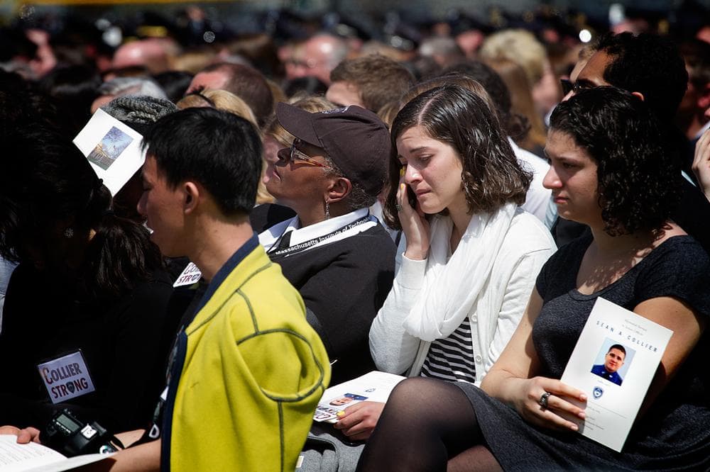 Thousands Gather To Honor Slain MIT Officer Sean Collier | WBUR News