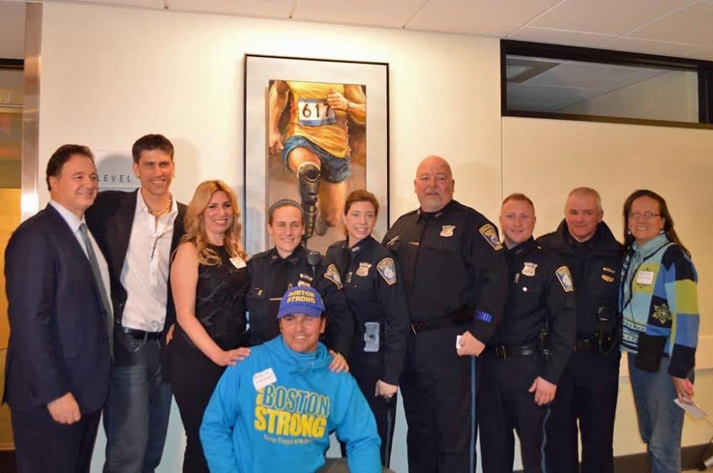 Heather Abbott Helps Spaulding Unveil Artwork Dedicated To Fellow ...
