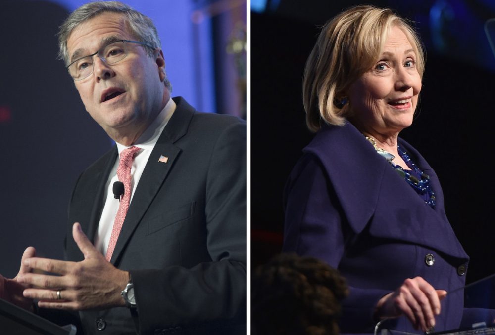 Week In 2016 Politics Focuses On Bush, Clinton Money Issues | Here & Now
