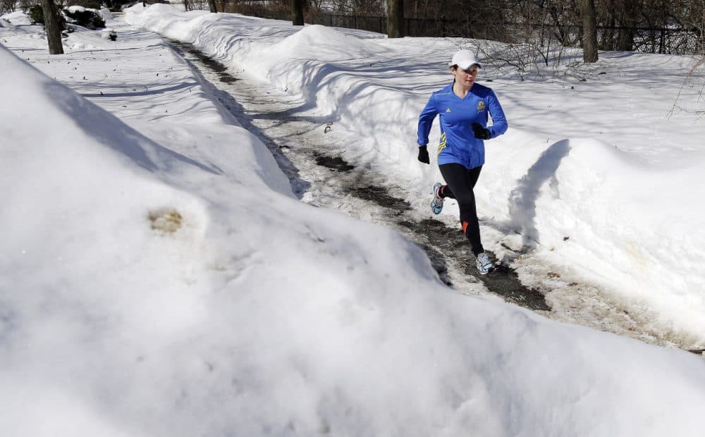 Boston Runners Endure 'Worst Winter' For Marathon Training | Here & Now