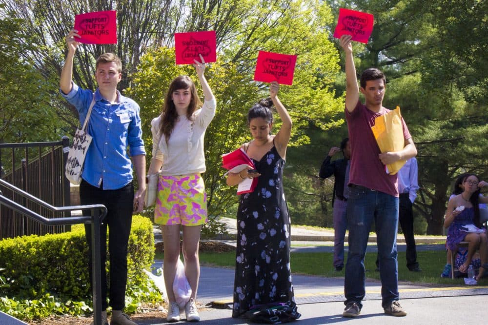 Tufts Students Keep Commencement Protests Muted | WBUR News