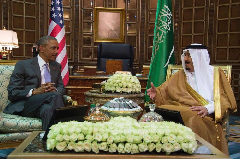 Tension Marks President Obama's Meeting With Saudi King | Here & Now