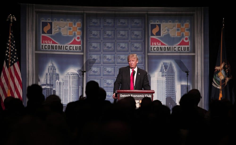 Donald Trump Presents Policy Proposals In Detroit Speech | Here & Now Donald Trump Presents Policy Proposals In Detroit Speech | Here & Now