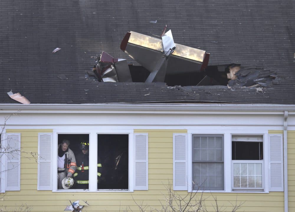 Plane Crashes Into Building