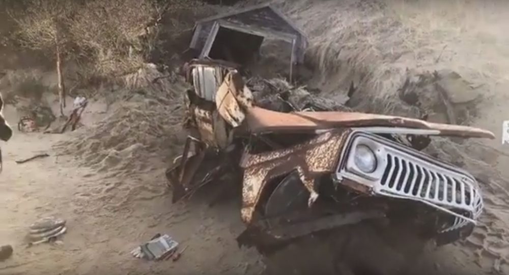 Jeep Buried In Truro Sand Dune For 40 Years Is Finally Unearthed | WBUR ...