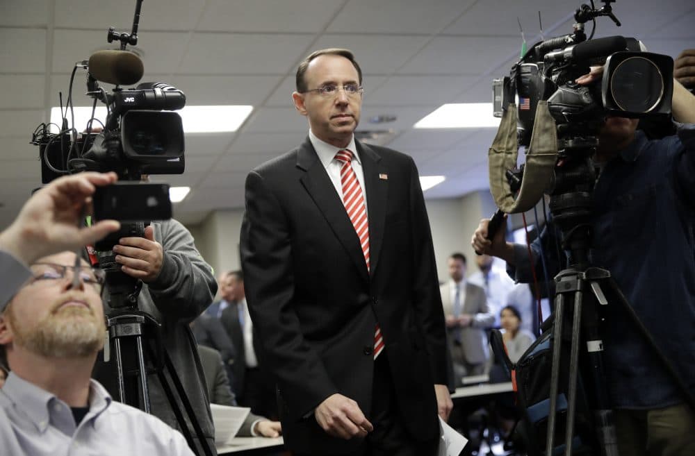 The Exceptional Vigilance Of Rod Rosenstein | Cognoscenti