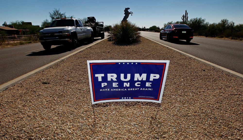 Trump Courts Controversies Ahead Of Arizona Rally | Here & Now