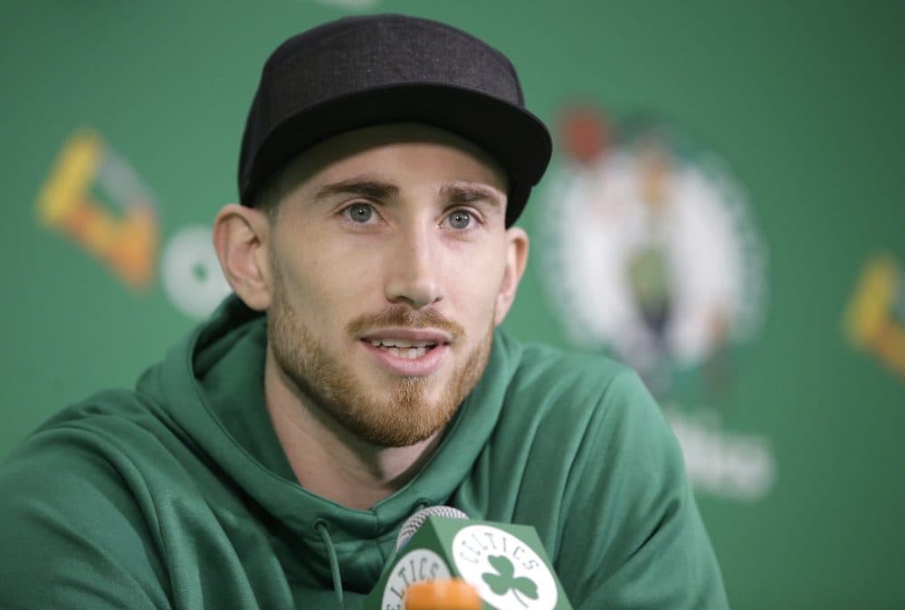 Celtics' Hayward Working Way Back From Gruesome Leg Injury | WBUR News
