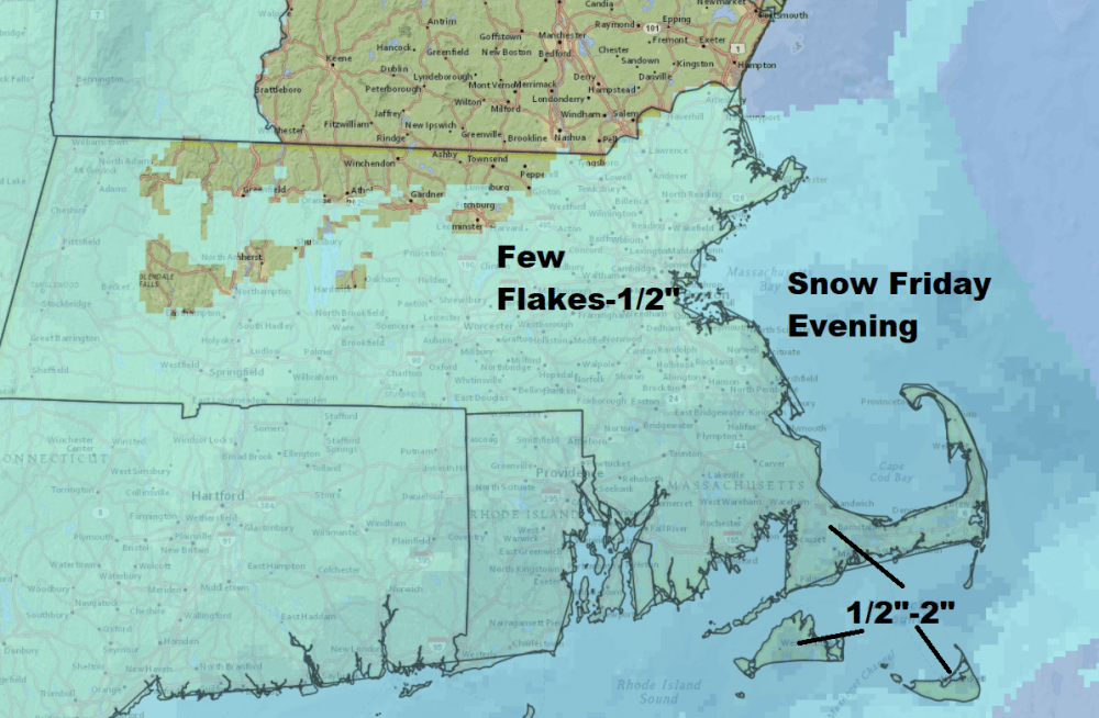 Forecast: A Period Of Snow Tonight For Some, Cold Weekend For All ...