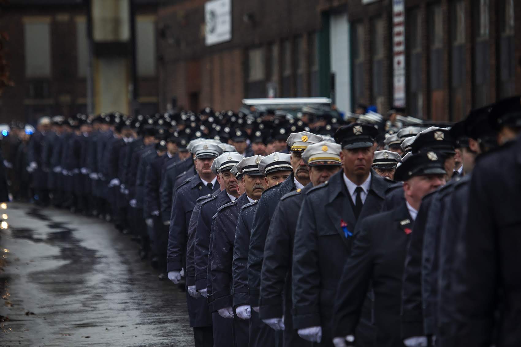 Hundreds Gather To Honor Worcester Firefighter Jason Menard At His ...