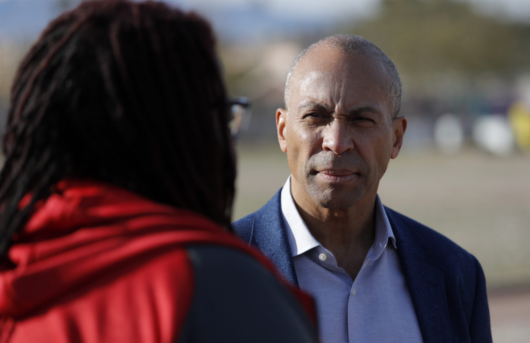 Late-Starting Candidate Deval Patrick Lays Out Policy Vision | WBUR News