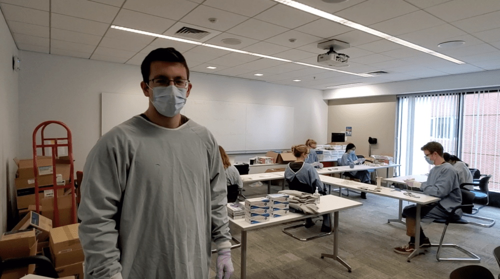 Boston Students Help Repair Medical Masks After Tufts Receives Damaged ...