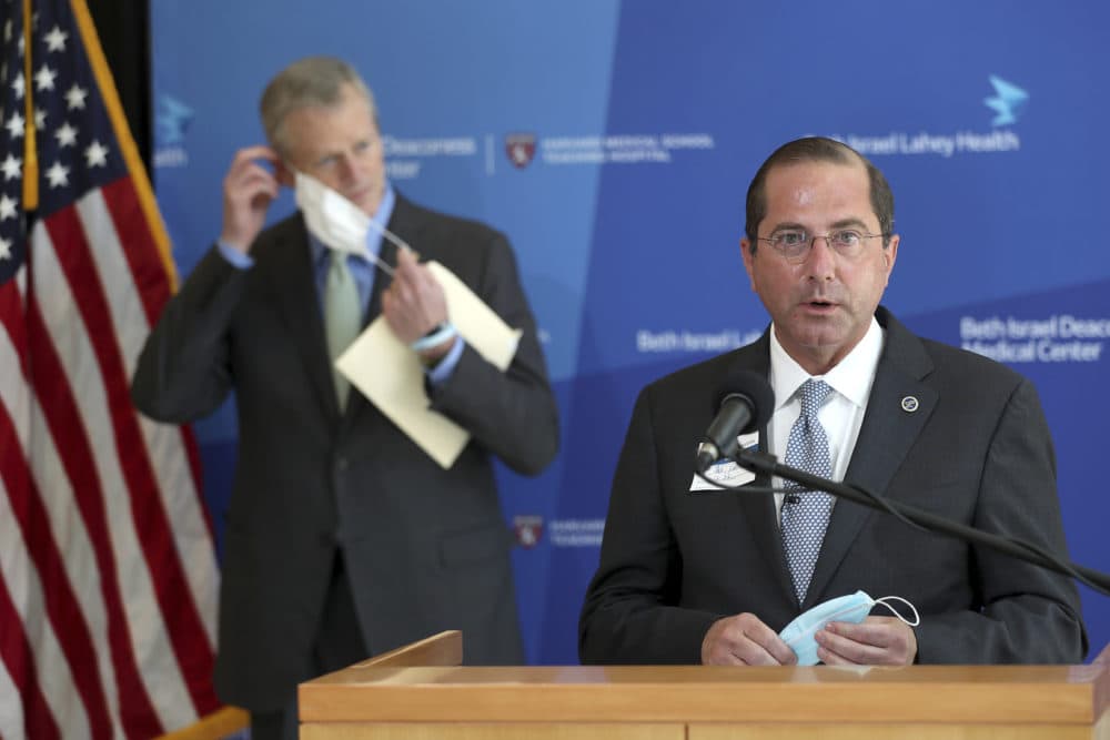 HHS Secretary Azar Joins Baker On Tour Of Beth Israel Deaconess Medical ...