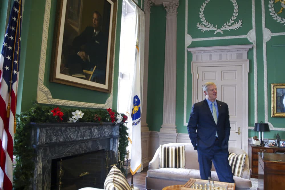 Baker gives his final address as Mass. governor | WBUR News