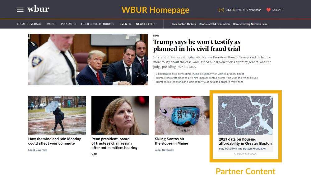 A look back at 2023 and preview of 2024 from WBUR Business Partnerships | Sponsorship