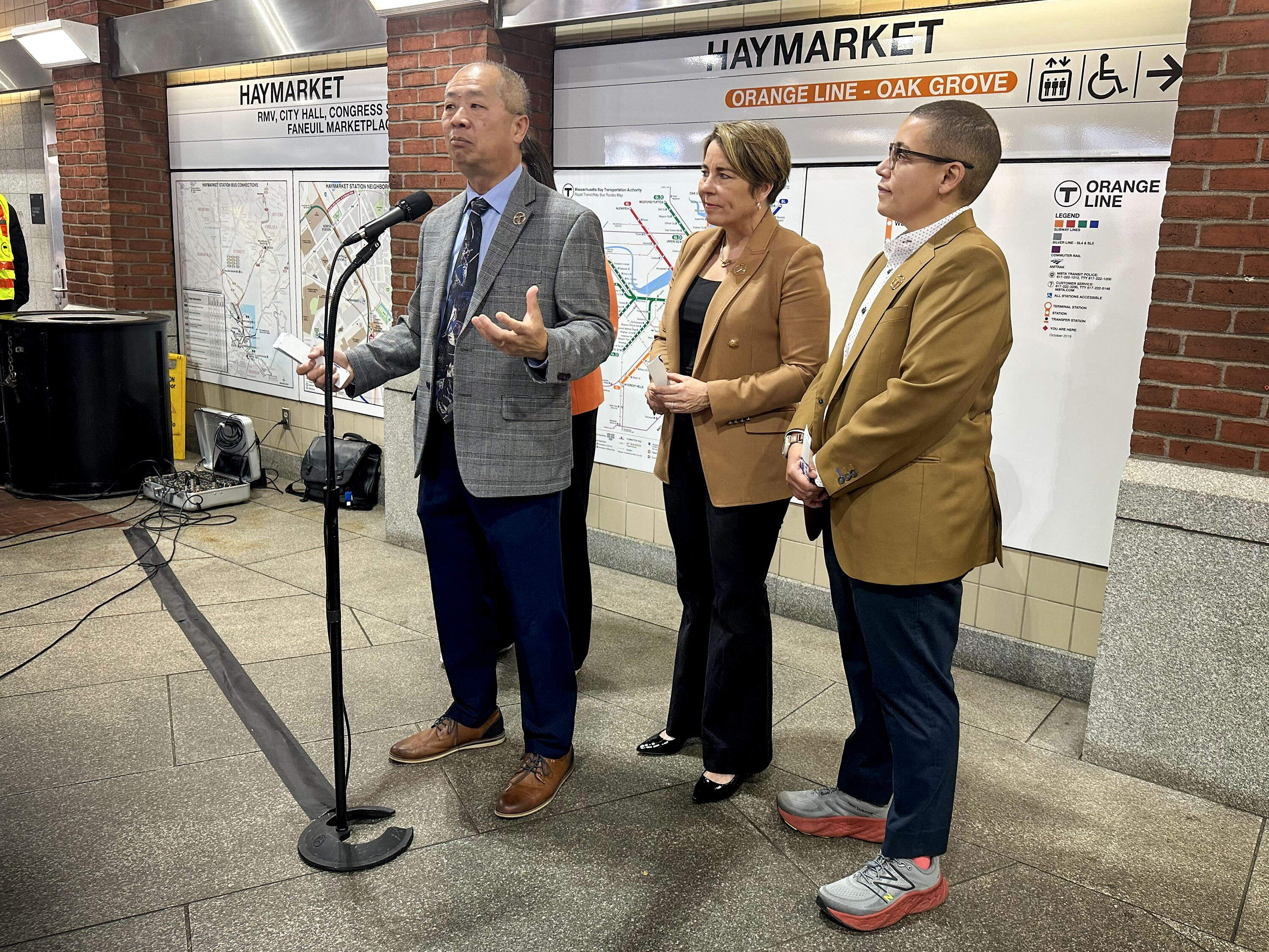 The MBTA says Orange Line slow-downs are over after 15 years | WBUR News