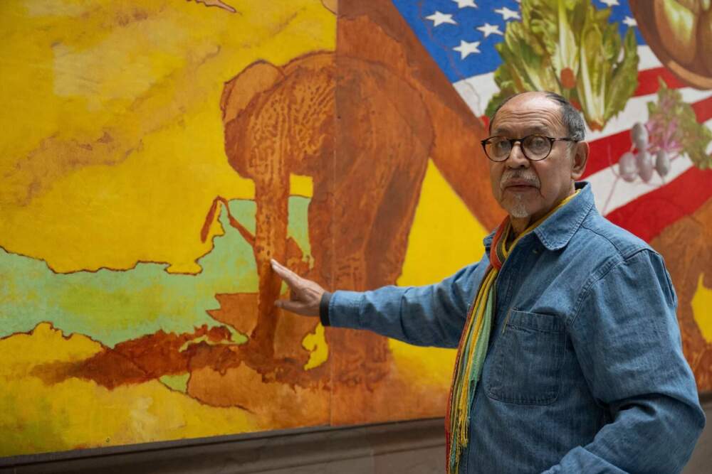 Conn. muralist earns accolade from Mexican consulate in Boston | WBUR News
