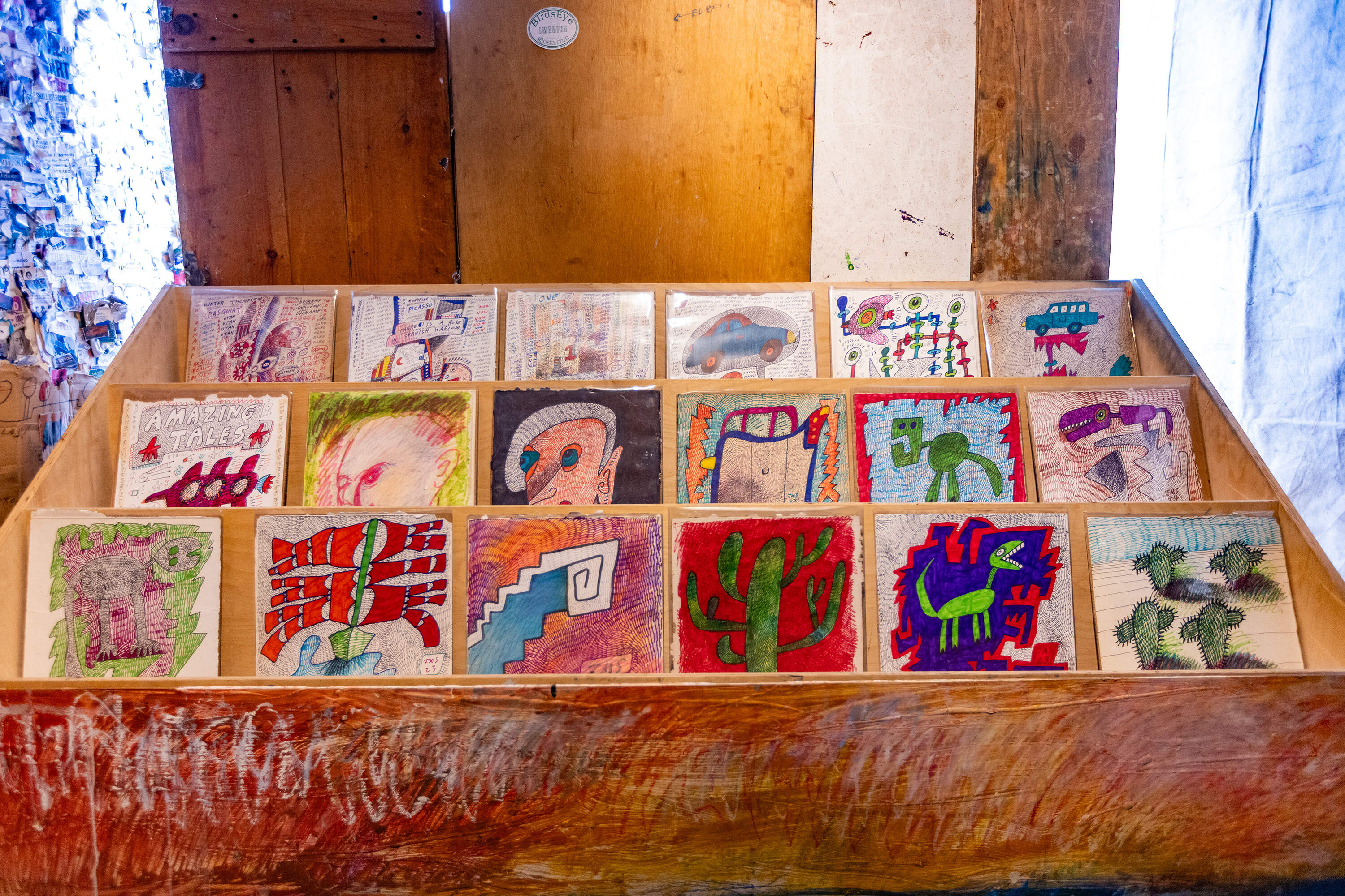 Gloucester gallery opens to cement Jon Sarkin's artistic legacy | WBUR News