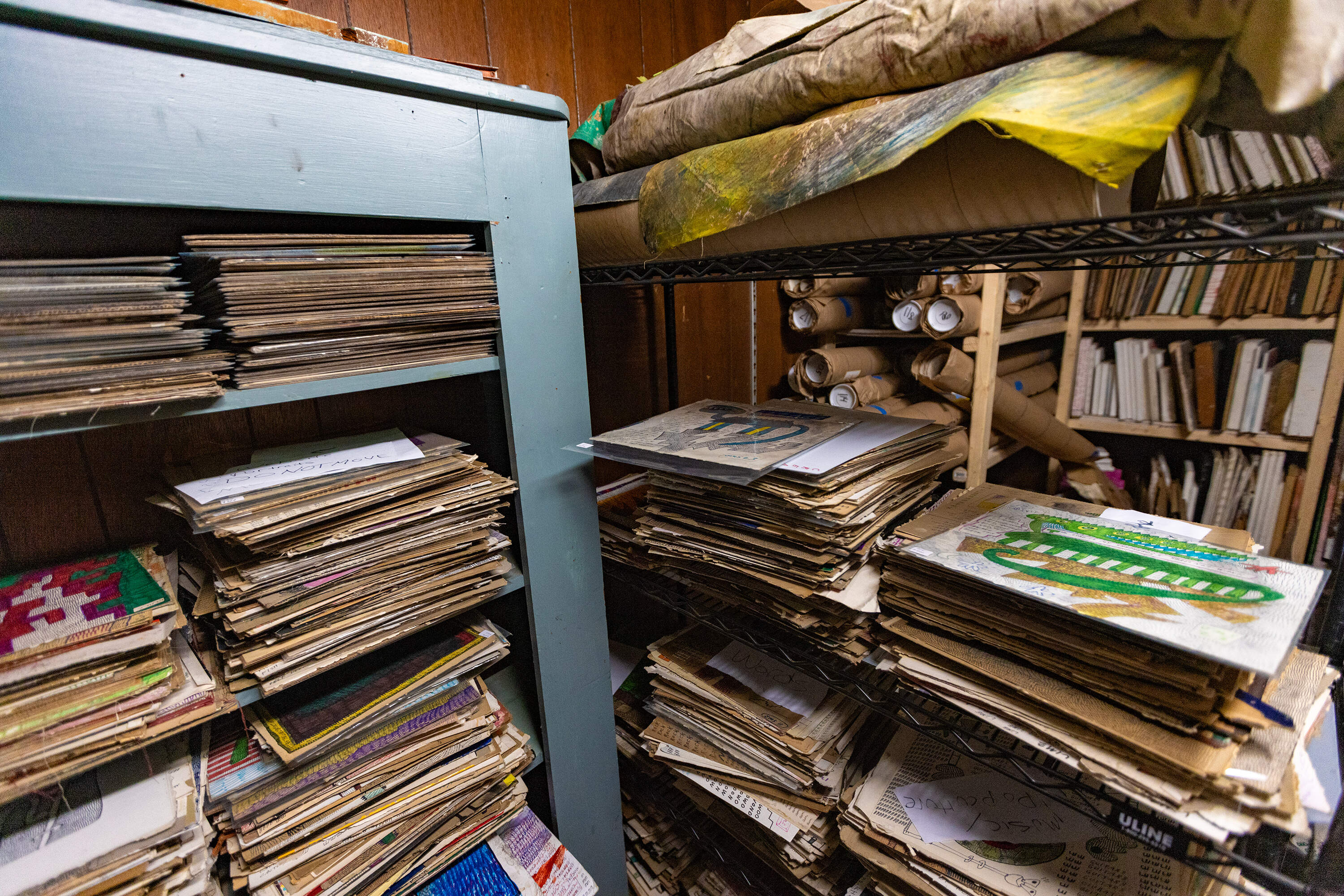 Gloucester gallery opens to cement Jon Sarkin's artistic legacy | WBUR News