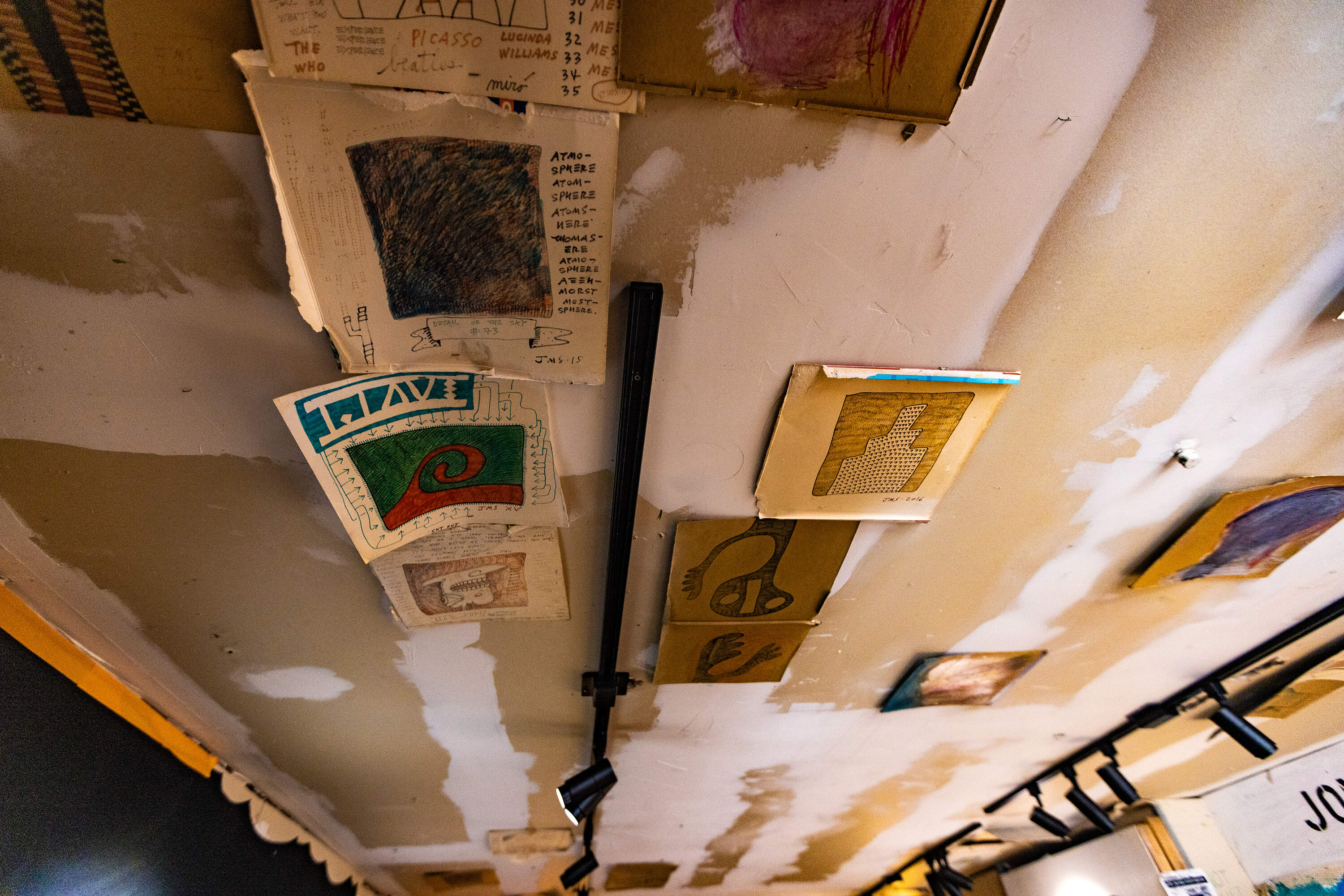 Gloucester gallery opens to cement Jon Sarkin's artistic legacy | WBUR News