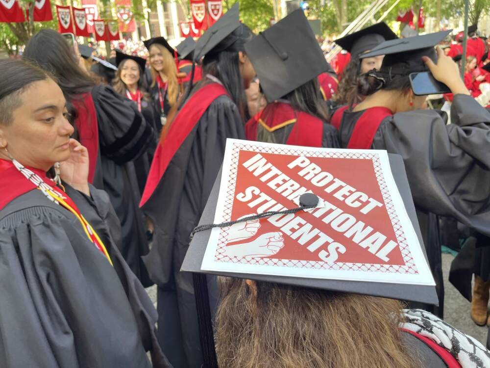 Harvard celebrates new graduates as Trump administration escalates ...