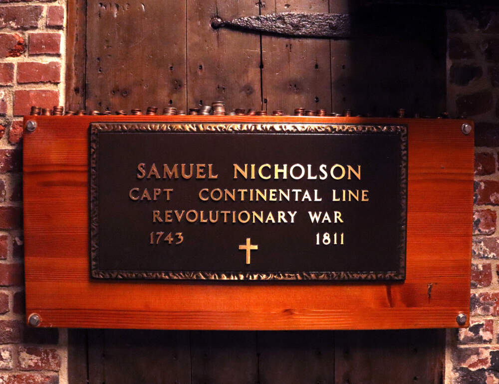 A 'cursed brick' returns to Old North Church | WBUR News