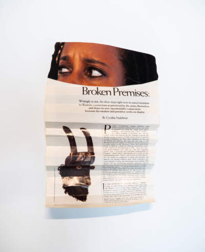 Artist Helina Metaferia infuses solo exhibit 'Syntropy' with research and activism | WBUR News