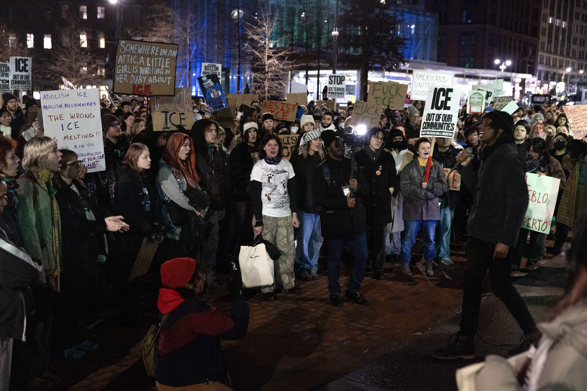Boston ICE Protest: Renee Good Killing in Minneapolis - Photos - News ...