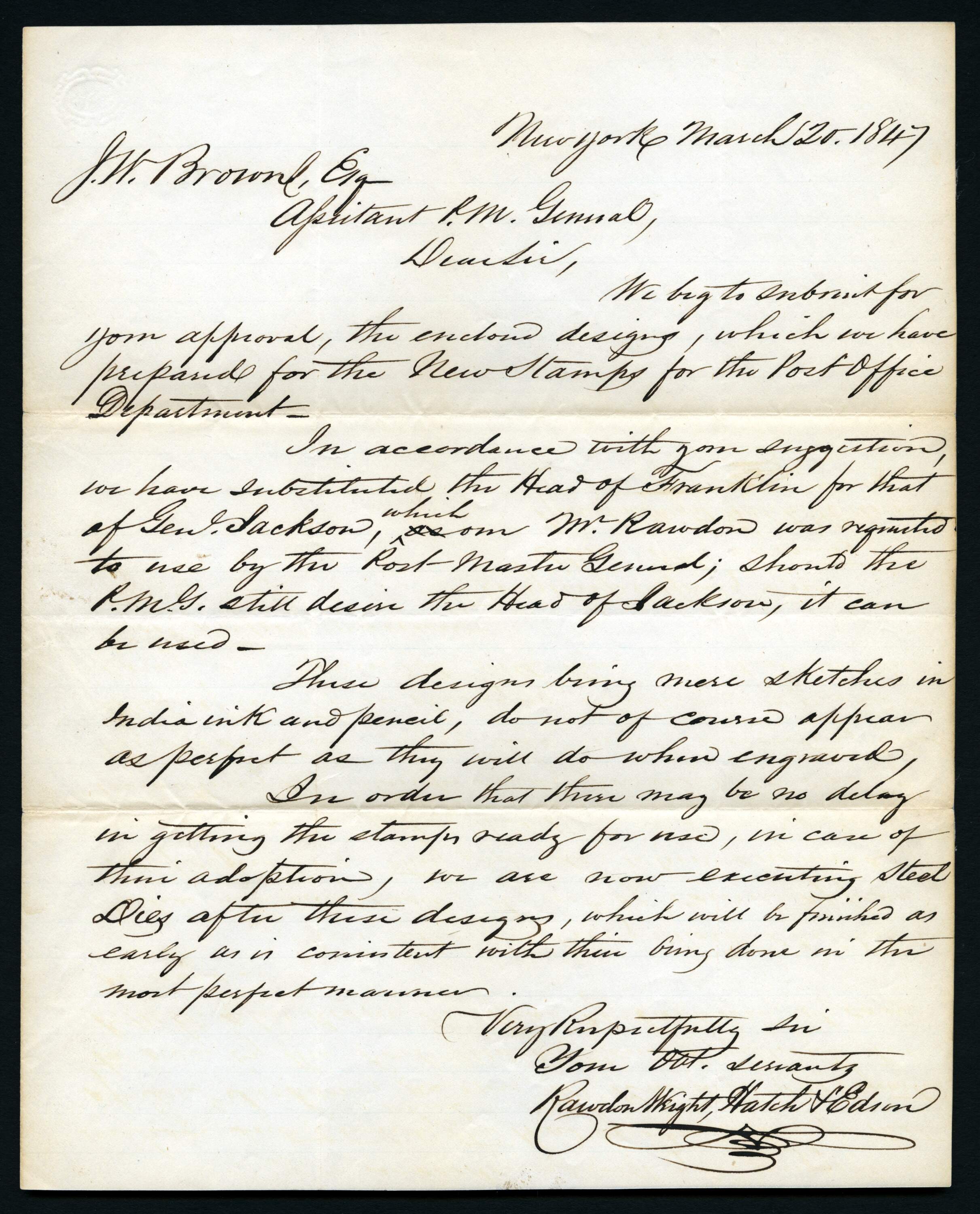 How the first stamps changed American communication | Here & Now