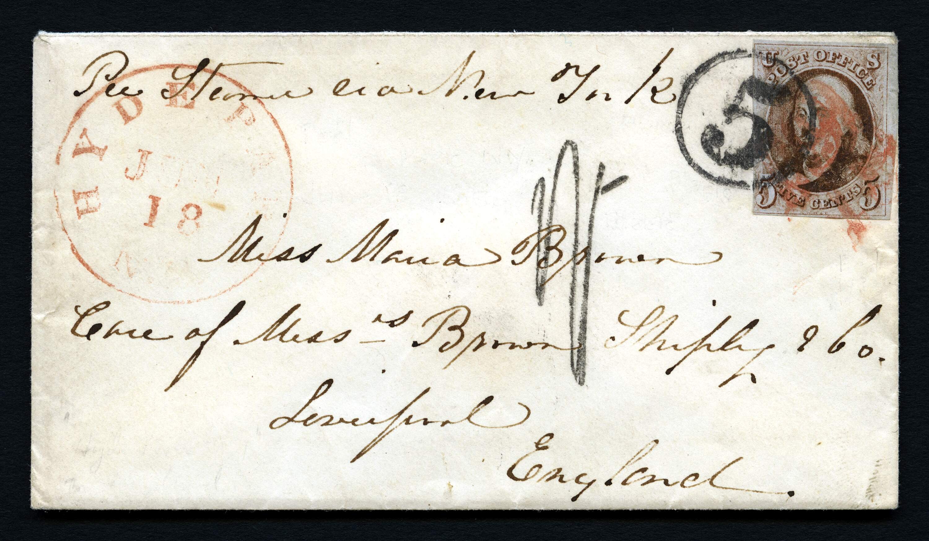 How the first stamps changed American communication | Here & Now