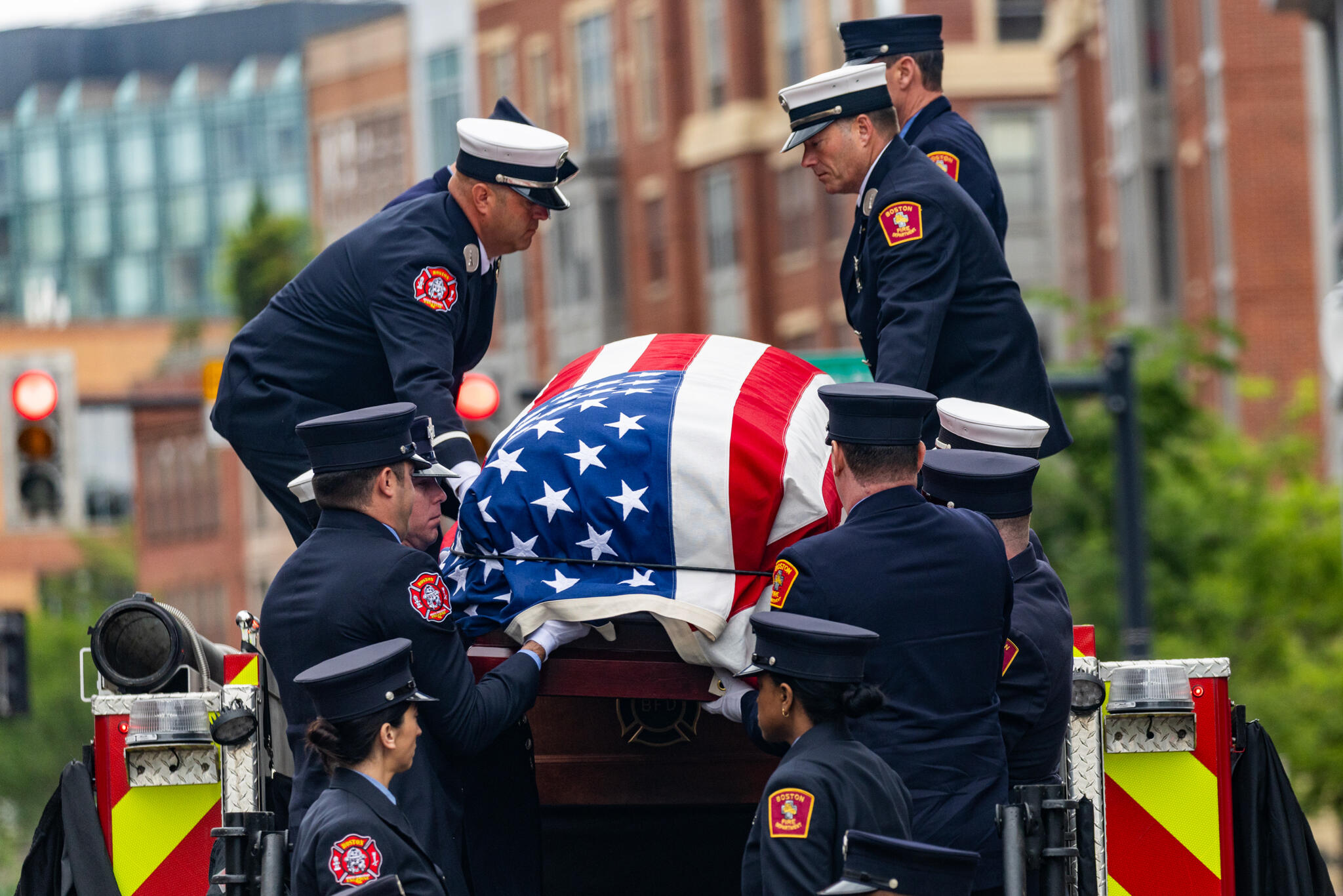 Thousands gather for funeral of Boston firefighter Robert Kilduff ...