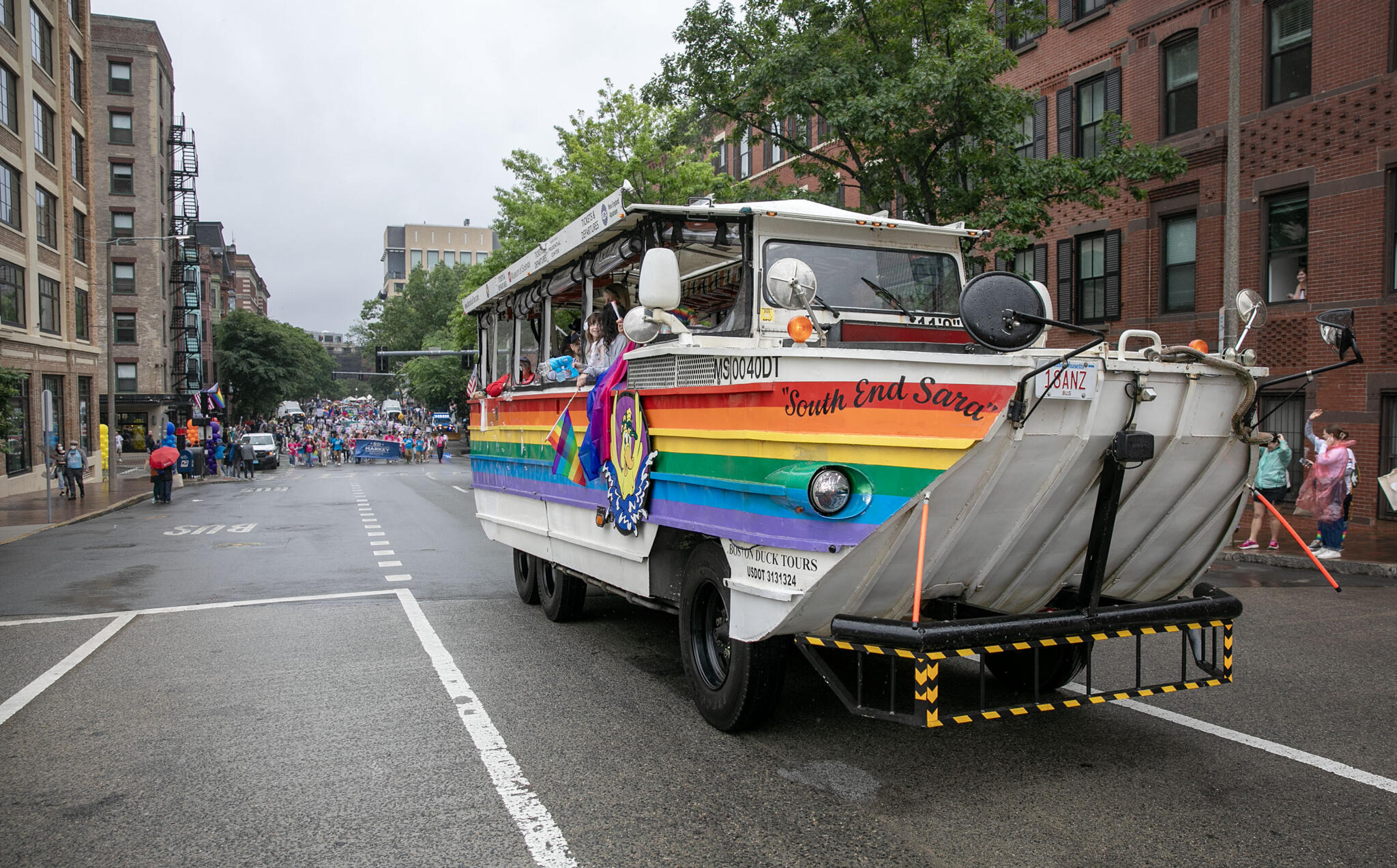 This year's Pride Parade blends protest with joy in Boston | WBUR News