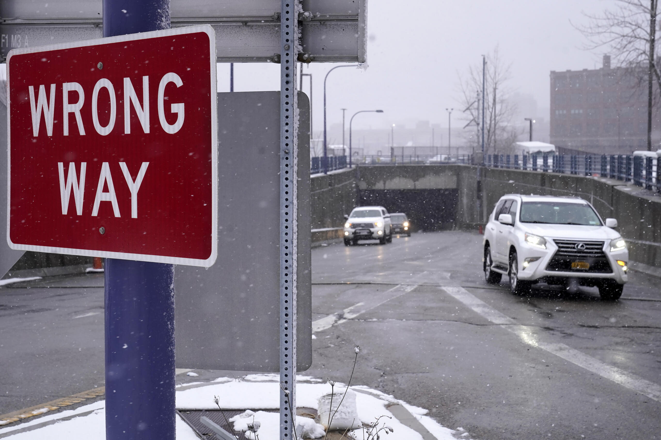 A look at Massachusetts' new plan to prevent wrong-way crashes | WBUR News